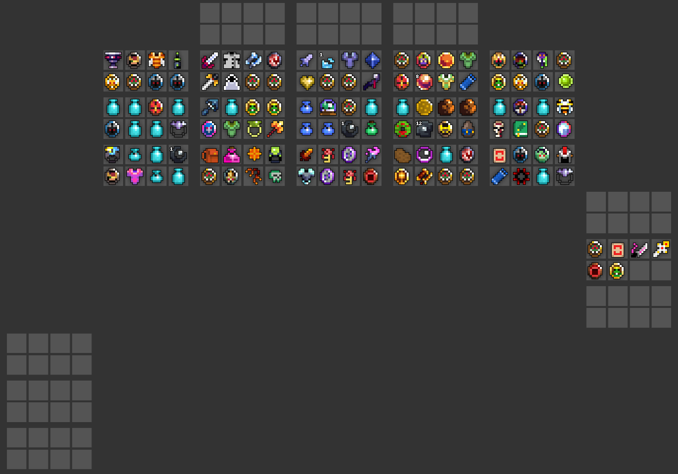 Rotmg Account 8/8: Ninja, Archer, Mystic, Assassin, Trickster, Huntress ...