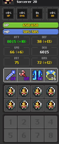 Rotmg Account 5 Сharacters 8/8 + Legendary MH90 H86 El72 + Pet Yard ...