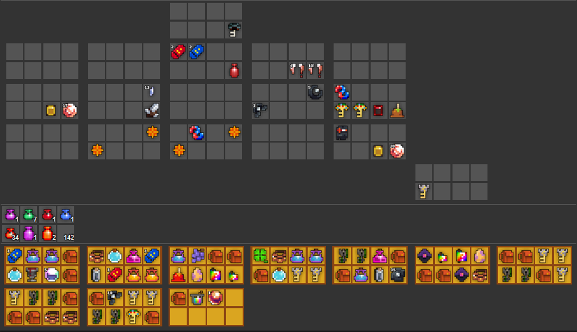 Rotmg Account 4 Characters 8/8 + Rare pet H70 MH65 - Realm shop