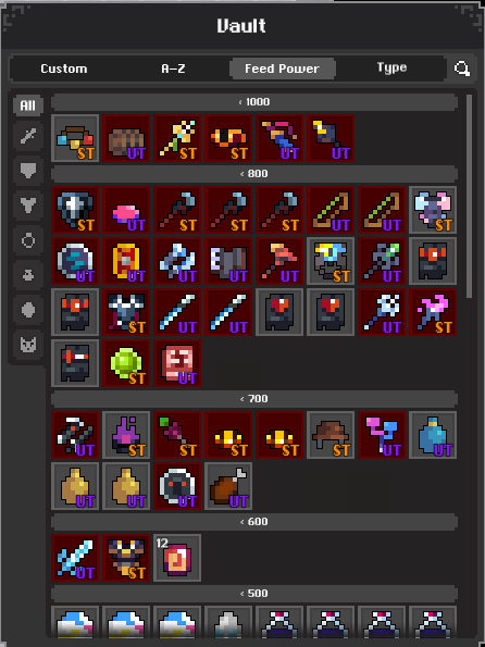 Rotmg Account 6 Сharacters 8/8 + Divine H100, MH100, El89 - Realm shop
