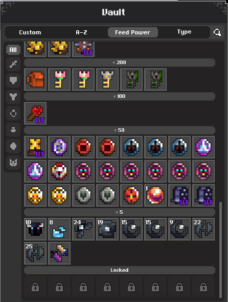 Rotmg Account 6 Сharacters 8/8 + Divine H100, MH100, El89 - Realm shop