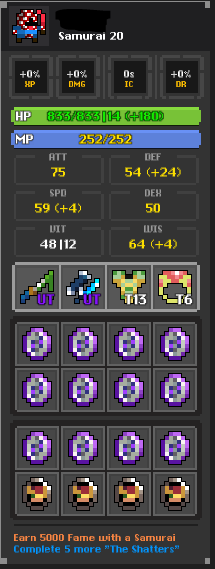 Rotmg Account 13 Сharacters 8/8 + Divine MH100, H100, EL100 + Purple ...