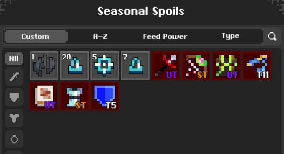 Rotmg Account 4 Characters 8/8 + Rare H70 MH70 - Realm shop